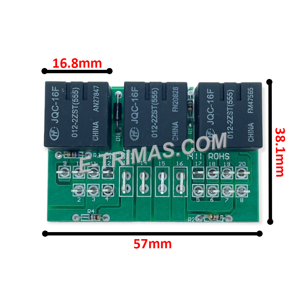 Buy E-trimas TRIMAS Proton Fuel Pump Relay ICM Relay Gen2 Persona Saga ...