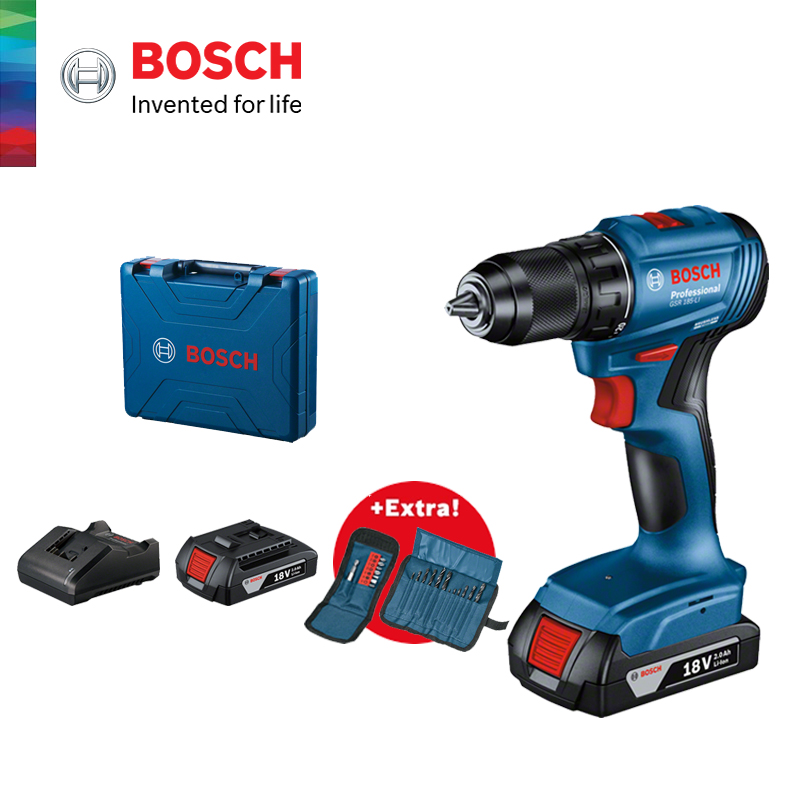 Buy Brushless Cordless Drill Driver Bosch GSR 185-LI | eRomman