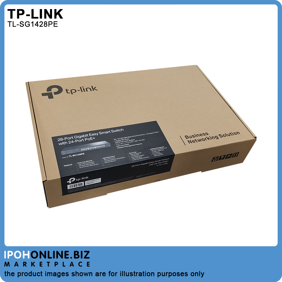 Buy Ipohonline TP-LINK TL-SG1428PE 28-Port Gigabit Easy Smart Switch ...