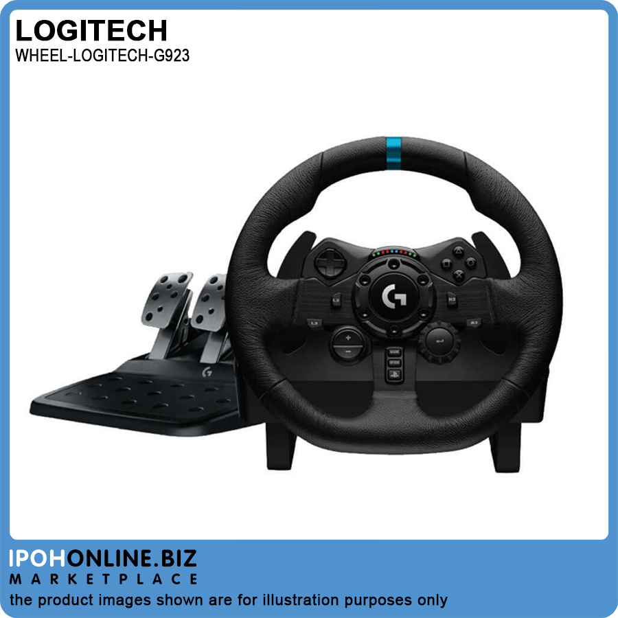 Buy Ipohonline Logitech G923 Racing Wheel and Pedals for PlayStation 5 ...
