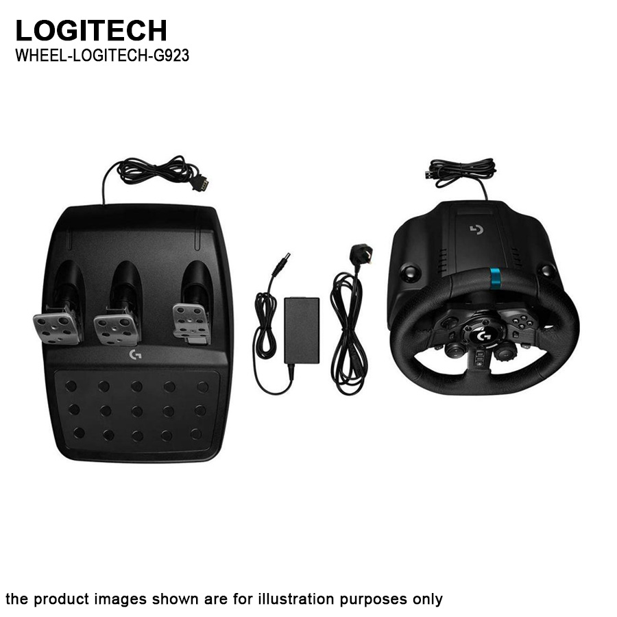 Buy Ipohonline Logitech G923 Racing Wheel and Pedals for PlayStation 5 ...