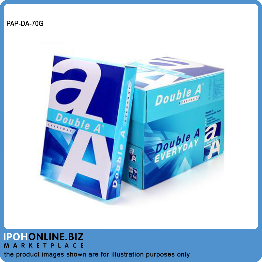 Buy Ipohonline Double A A4 Copier Paper Everyday 70Gsm 500 Sheets | eRomman