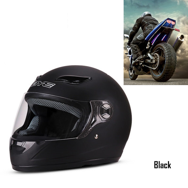 Buy Retro Full Face Helmet Scooter Motorbike Riding | eRomman