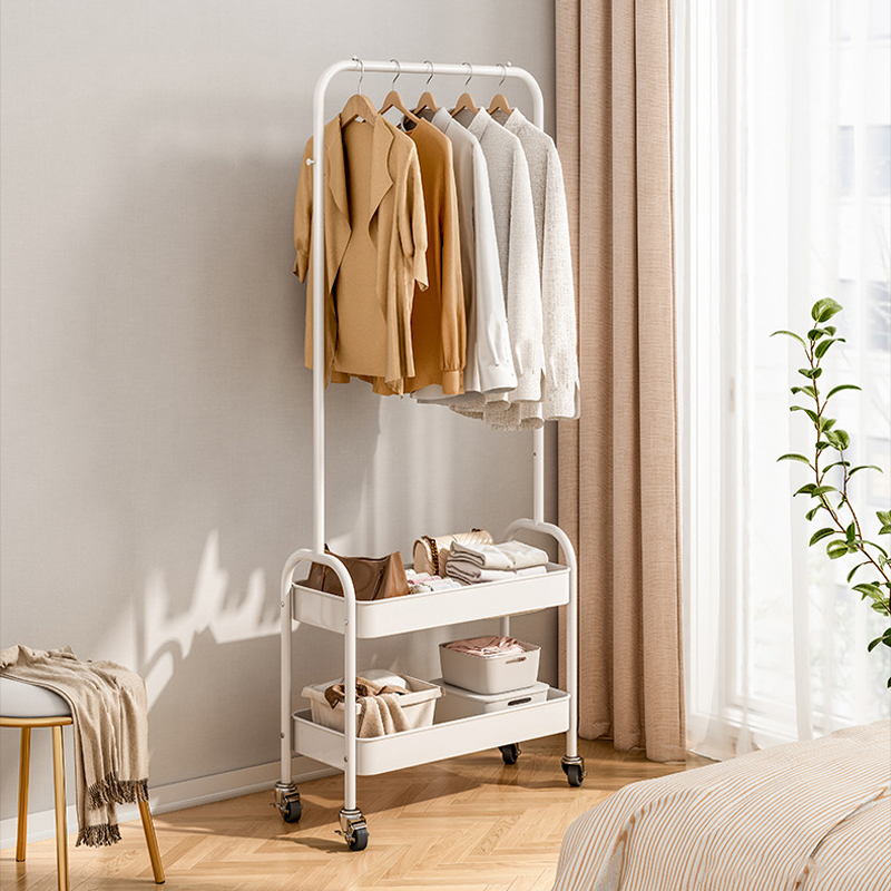 Buy Gdeal GTE Hanger Bedroom Floor Ceiling Movable Coat Clothes Storage ...