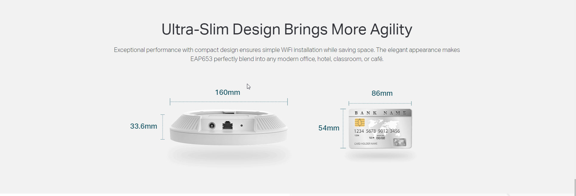 Buy Ipohonline TP-LINK EAP653 AX3000 Ceiling Mount WiFi 6 Access Point ...
