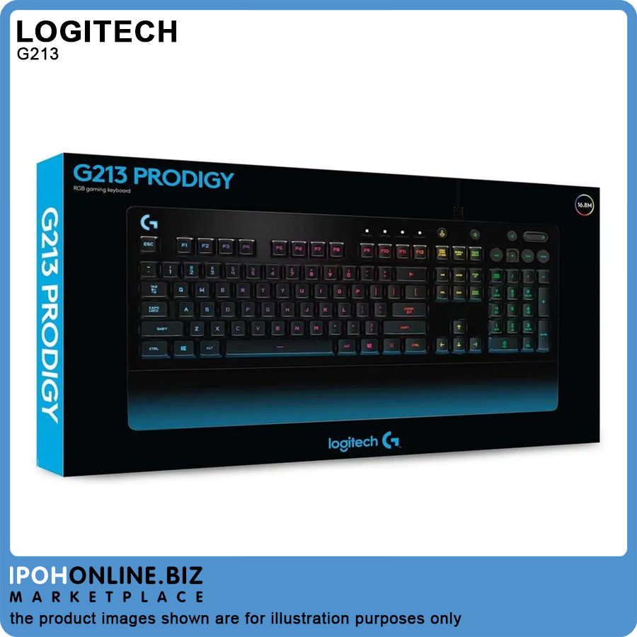 Buy Ipohonline Logitech G213 Prodigy Gaming Keyboard | eRomman