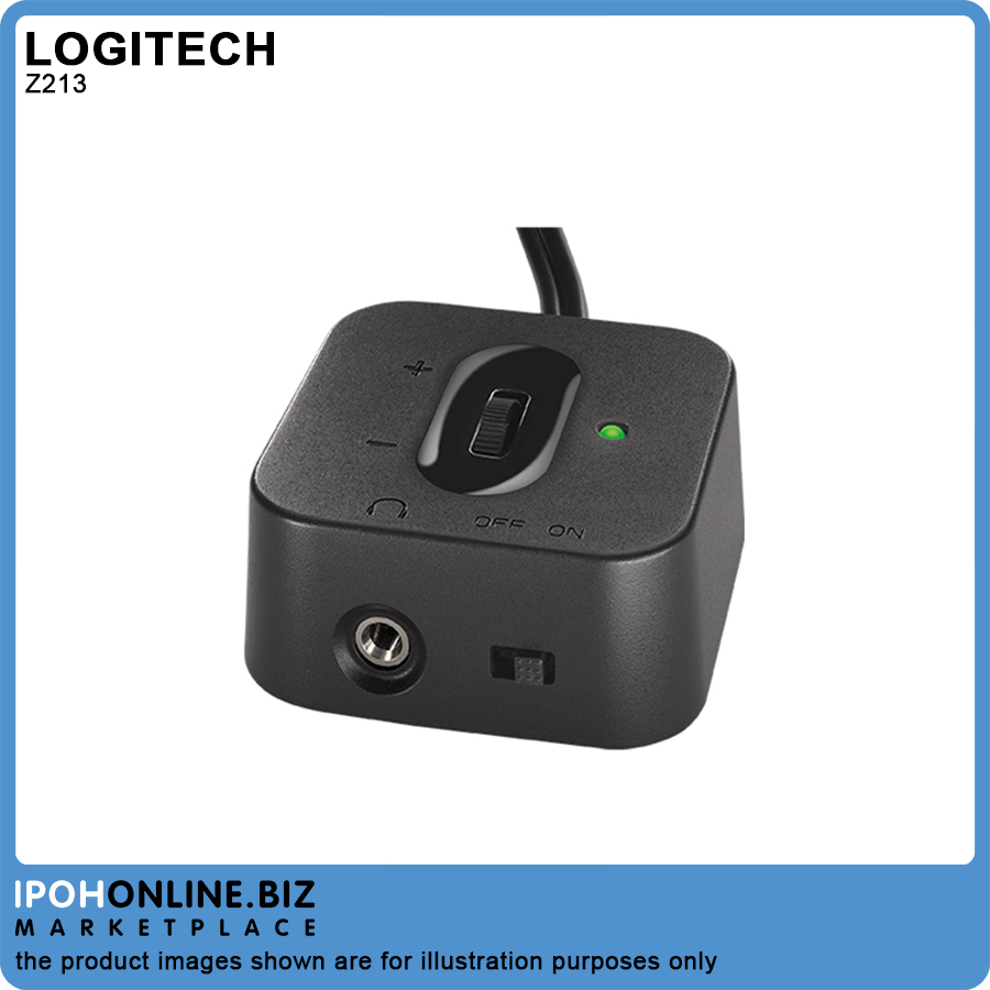 Buy Ipohonline Logitech Z213 Compact 2.1 Full Sound Speaker System ...