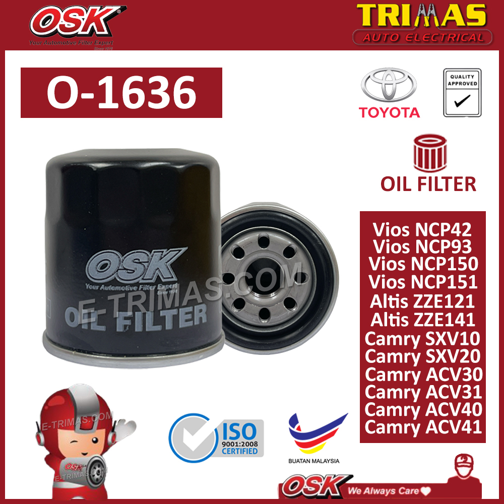 مركبات و دراجات :: سيارات :: قطع غيار :: E-trimas OSK Oil Filter Toyota ...
