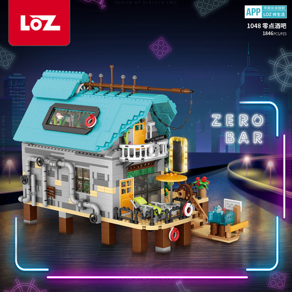 Buy Slstoys LOZ IDEAS Mini Block 1048 / 1049 Zero Bar Japanese Fish ...
