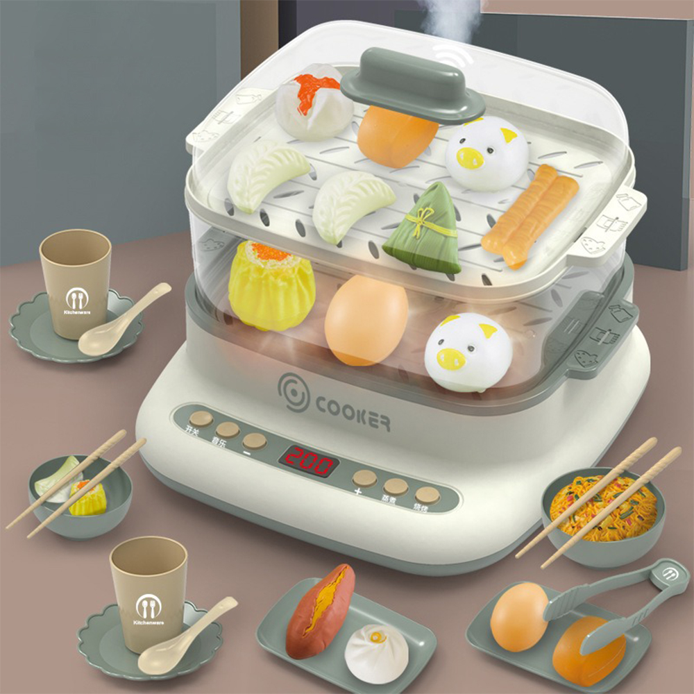 Buy Slstoys [Steam & Sound] Grill Barbeque BBQ Steampot Hotpot Food ...