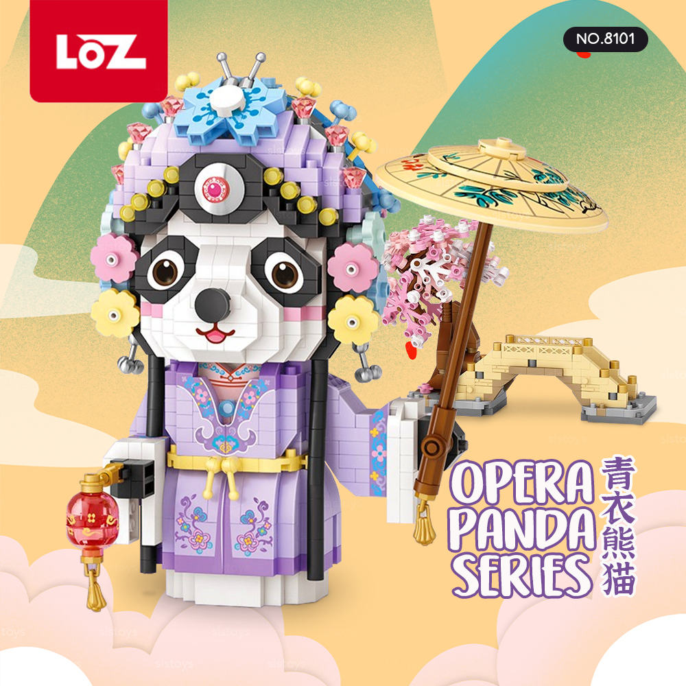 Buy Slstoys LOZ IDEAS Mini Block??iBLOCK FUN 8102 Chinese Opera Panda ...