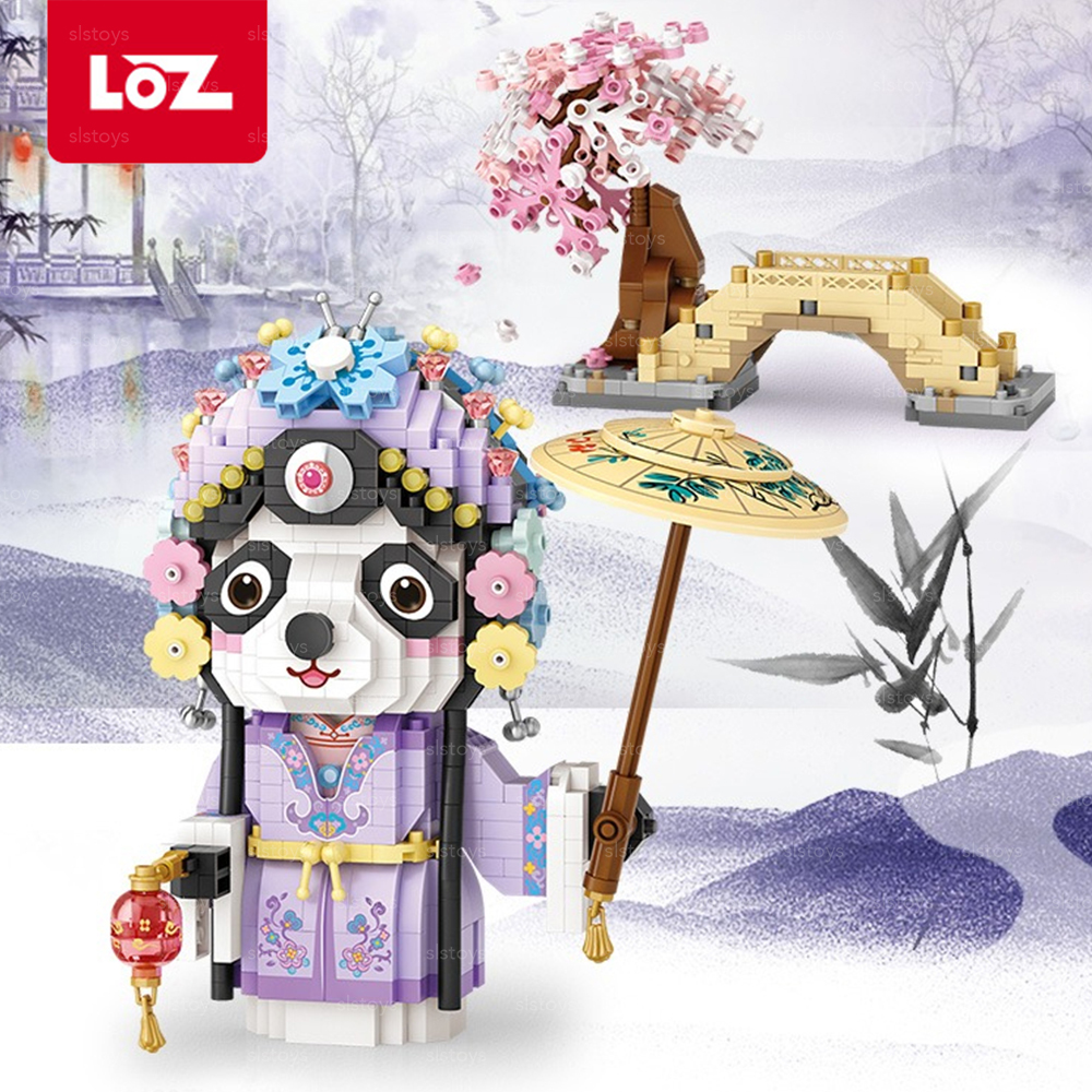 Buy Slstoys LOZ IDEAS Mini Block??iBLOCK FUN 8102 Chinese Opera Panda ...