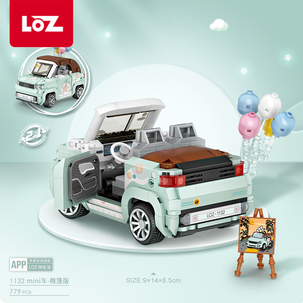Buy Slstoys LOZ IDEAS Mini Block 1131 / 1132 Mini Car Series Classic ...