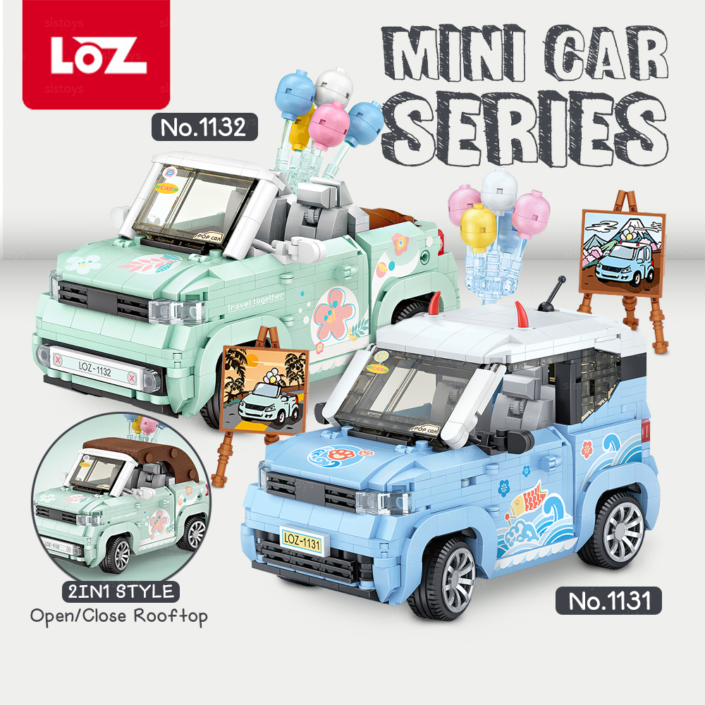 Buy Slstoys LOZ IDEAS Mini Block 1131 / 1132 Mini Car Series Classic ...