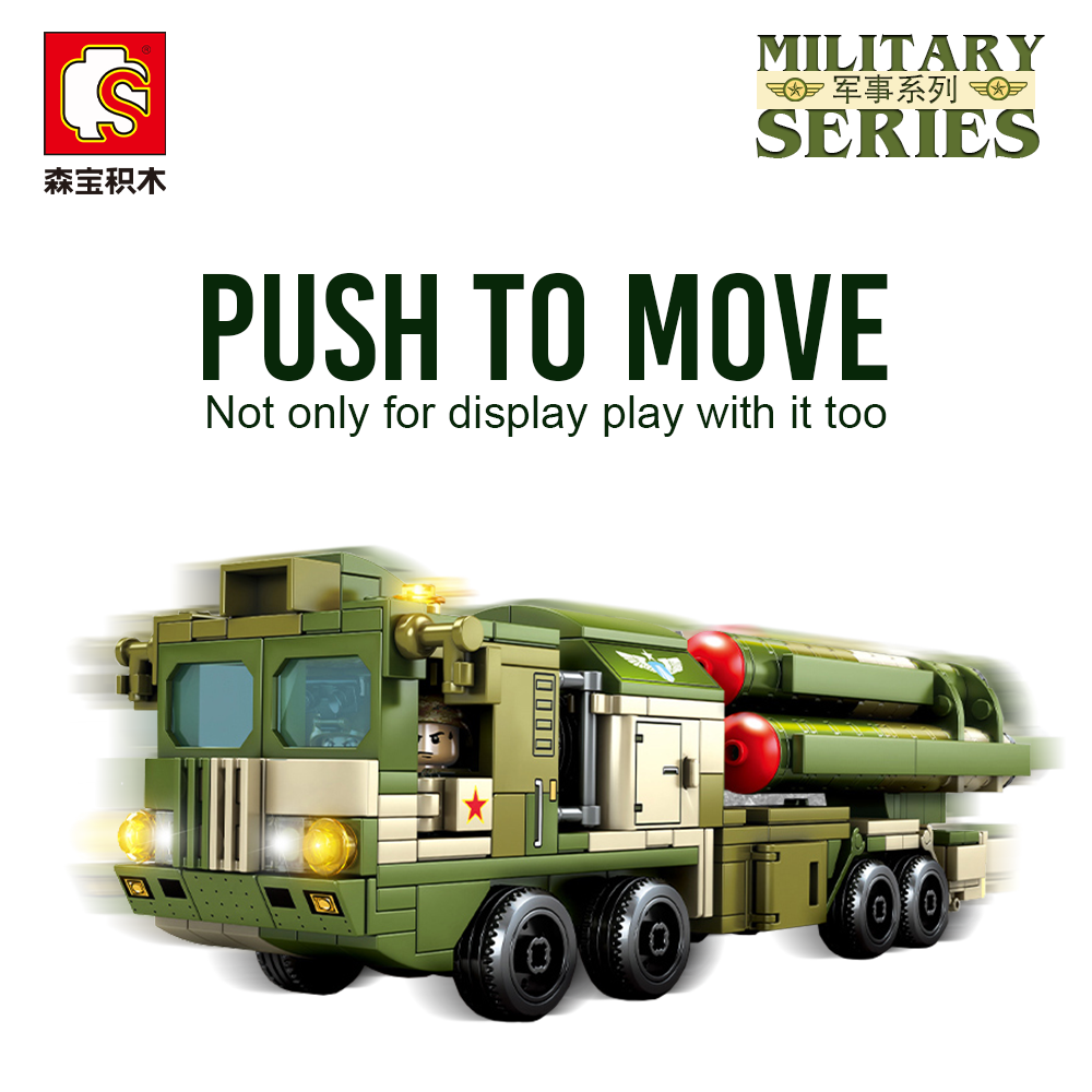 Buy Slstoys Sembo Block 105595 Military Series HQ-9 Anti Aircraft ...