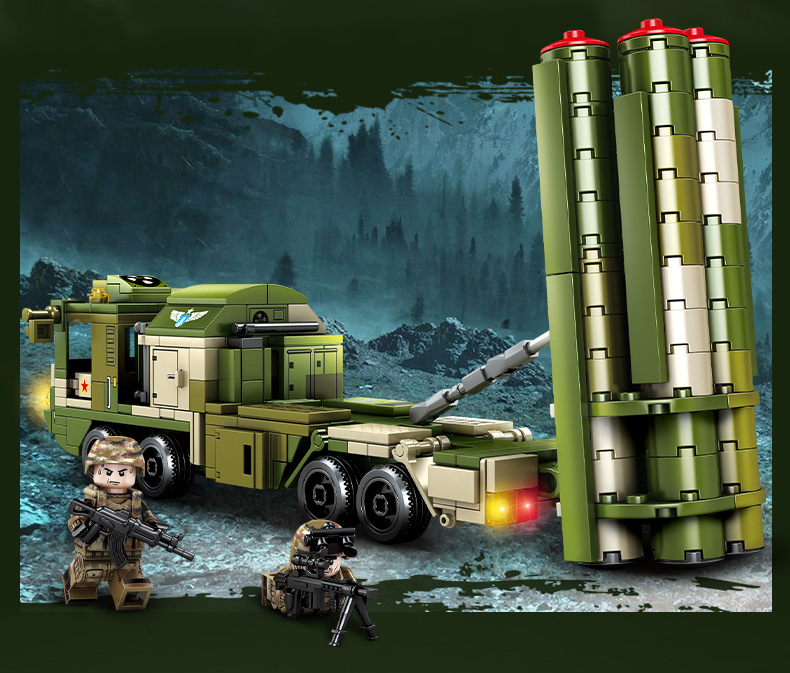 Buy Slstoys Sembo Block 105595 Military Series HQ-9 Anti Aircraft ...