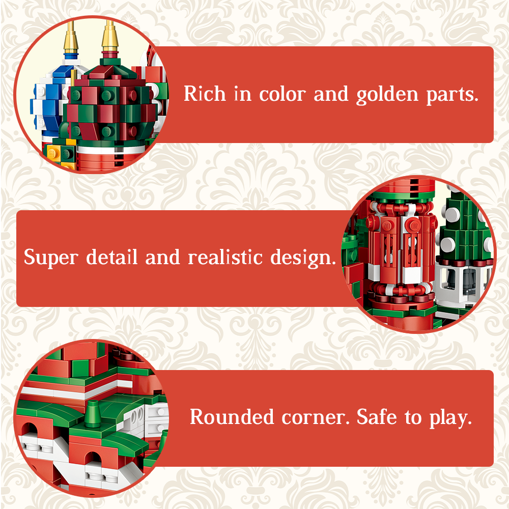 Buy Slstoys LOZ IDEAS 1021 Mini Block Creative St. Basil's Cathedral ...