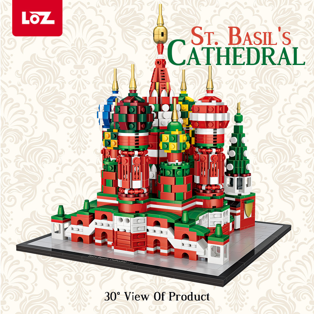 Buy Slstoys LOZ IDEAS 1021 Mini Block Creative St. Basil's Cathedral ...