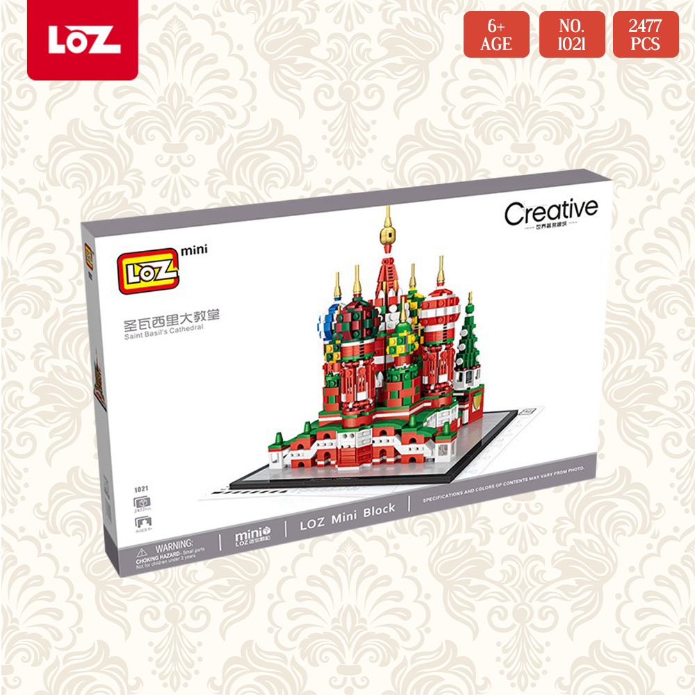 Buy Slstoys LOZ IDEAS 1021 Mini Block Creative St. Basil's Cathedral ...