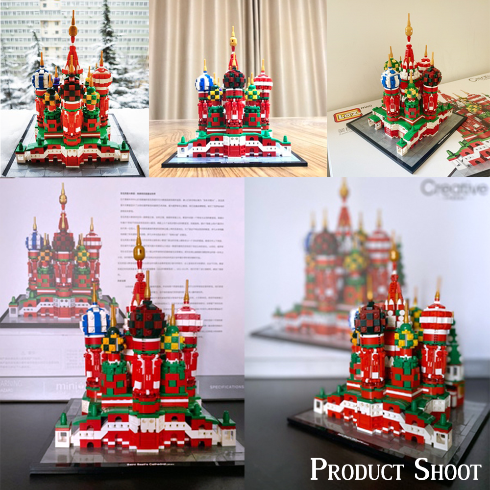 Buy Slstoys LOZ IDEAS 1021 Mini Block Creative St. Basil's Cathedral ...
