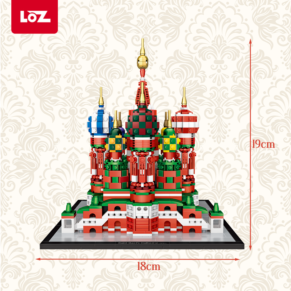 Buy Slstoys LOZ IDEAS 1021 Mini Block Creative St. Basil's Cathedral ...