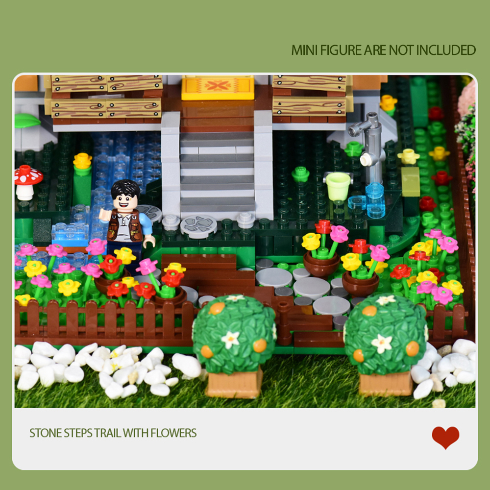 Buy Slstoys LOZ 1033 Tree House Building Architecture Nano Diamond ...