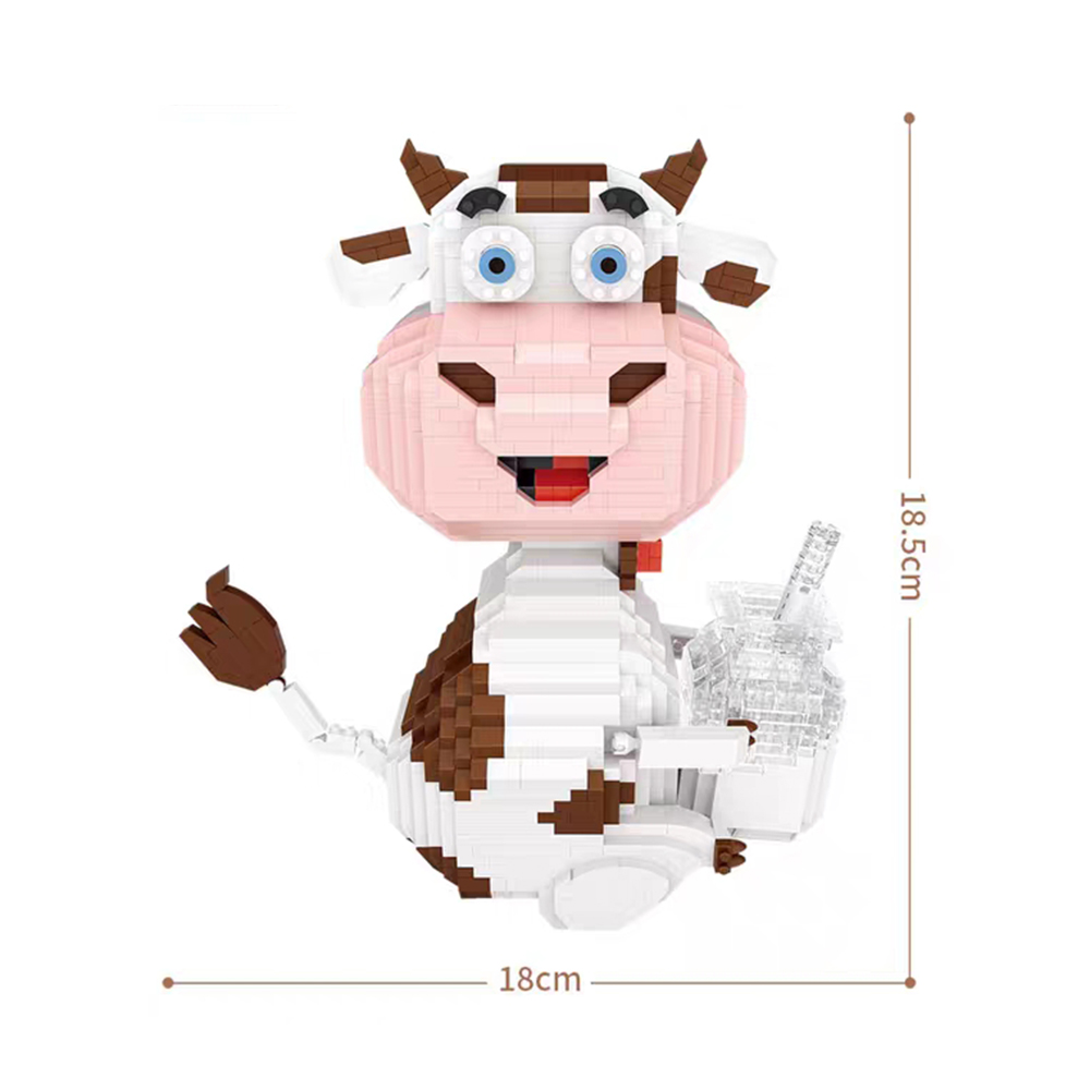 Buy Slstoys LOZ 9052 Cow Nano Diamond Creative Brick Building Blocks ...