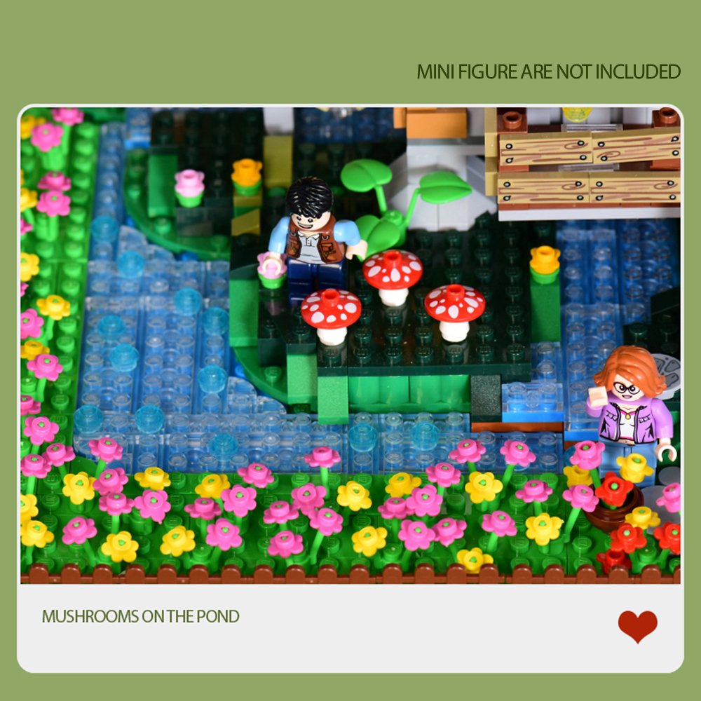 Buy Slstoys LOZ 1033 Tree House Building Architecture Nano Diamond ...