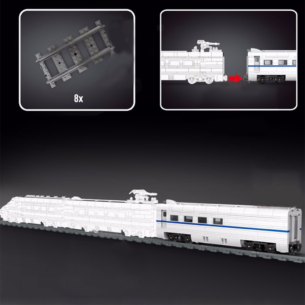 Buy Slstoys Mould King 12002 / 12002CX Harmony CRH2A Electric EMU Train ...