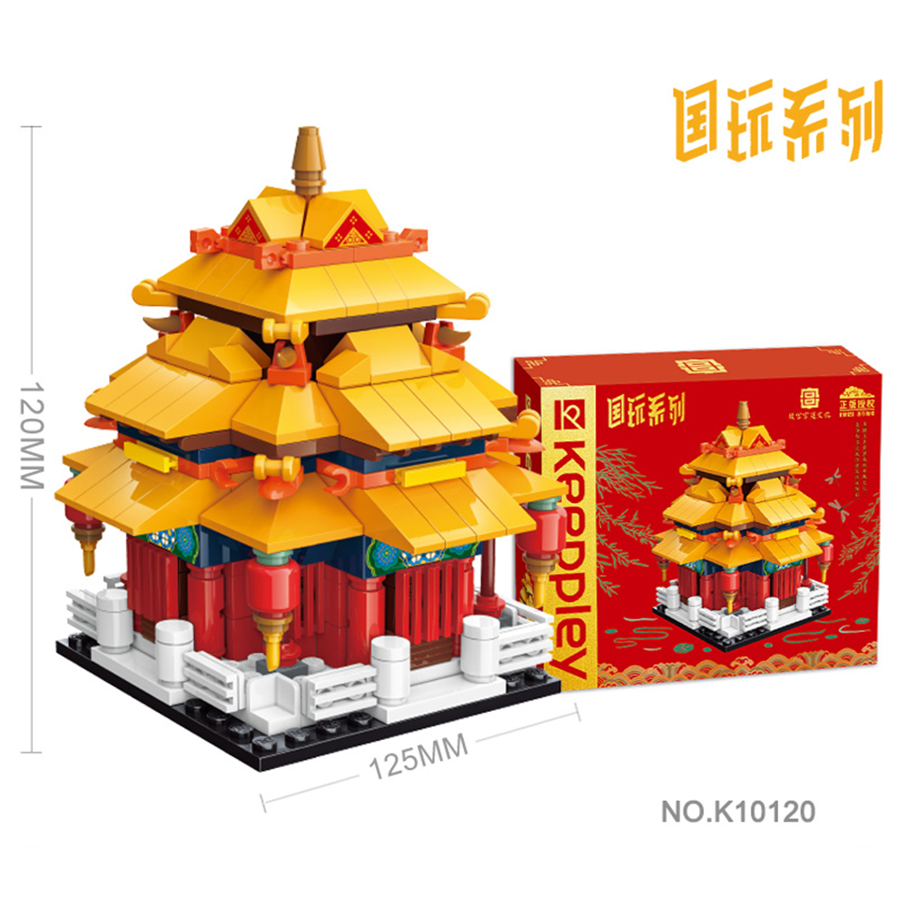 Buy Slstoys Qman Brick K10120 CNY Chinese New Year Series Mini Turret ...