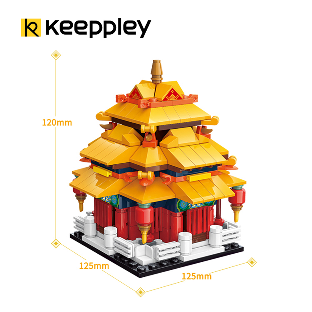 Buy Slstoys Qman Brick K10120 CNY Chinese New Year Series Mini Turret ...