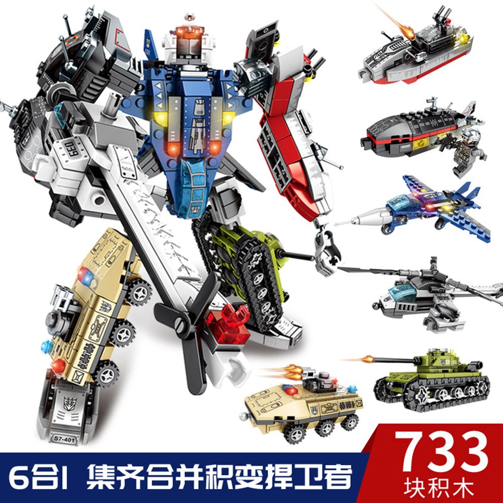 Buy Slstoys Sembo Block Mecha of Steel 103099 103100 103101 103102 ...
