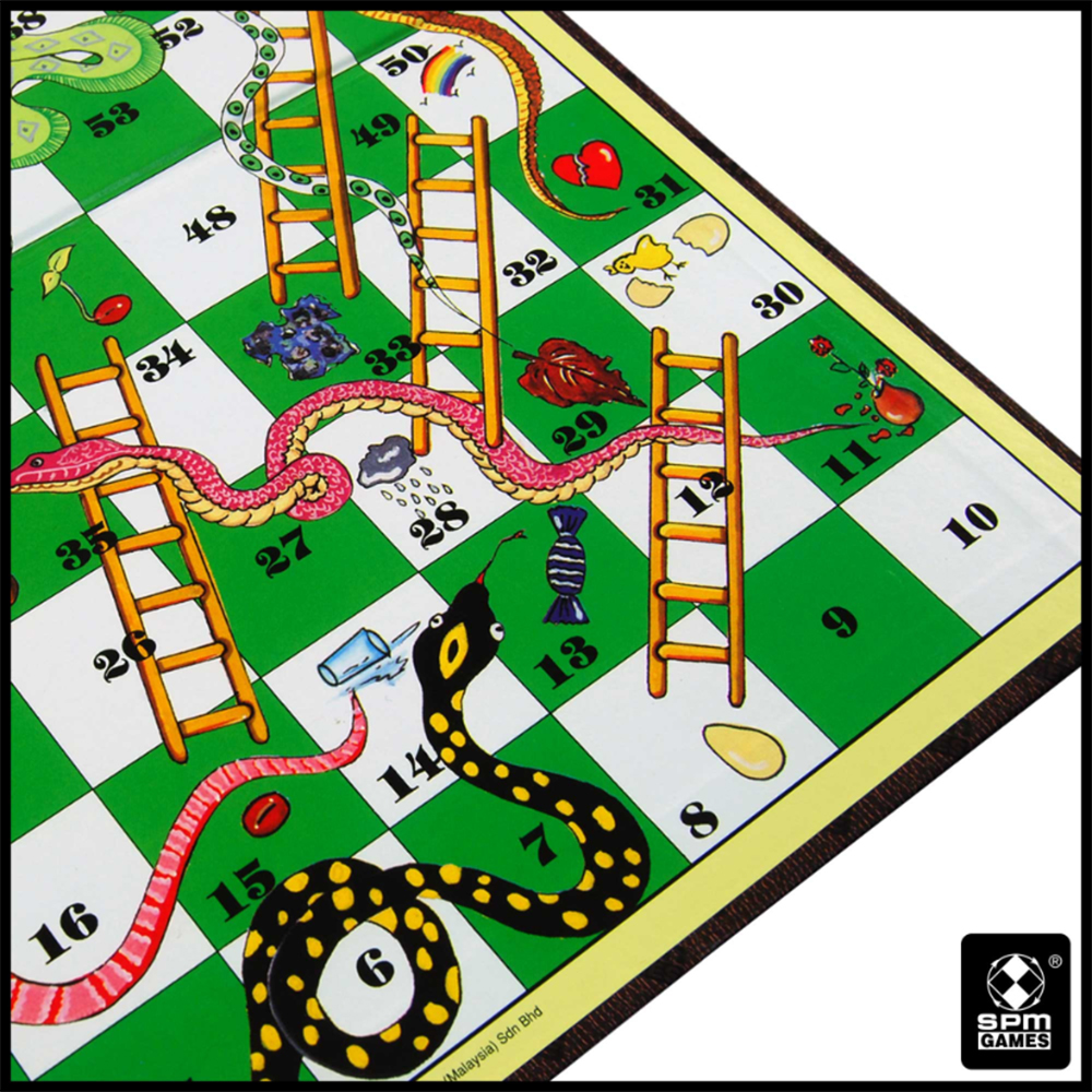 Buy Slstoys Snakes and Ladders Board Game Fun Family Friends ...