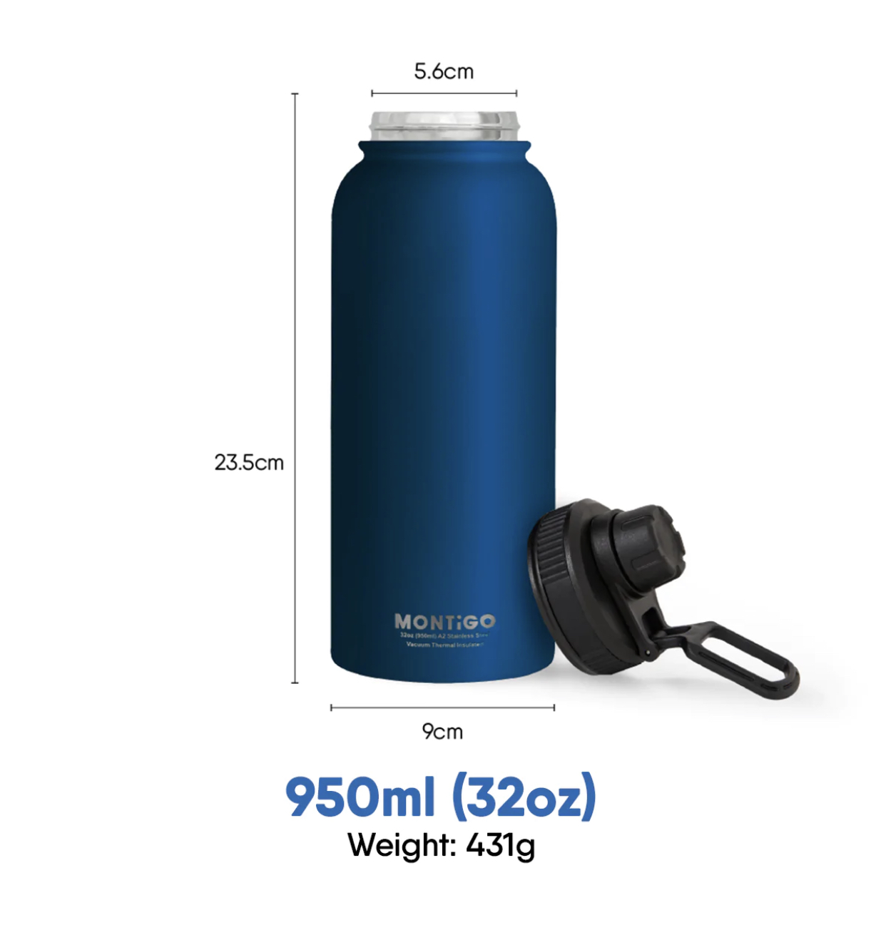 Buy Ace Insulated Stainless Steel Bottle - 2 Sizes | eRomman