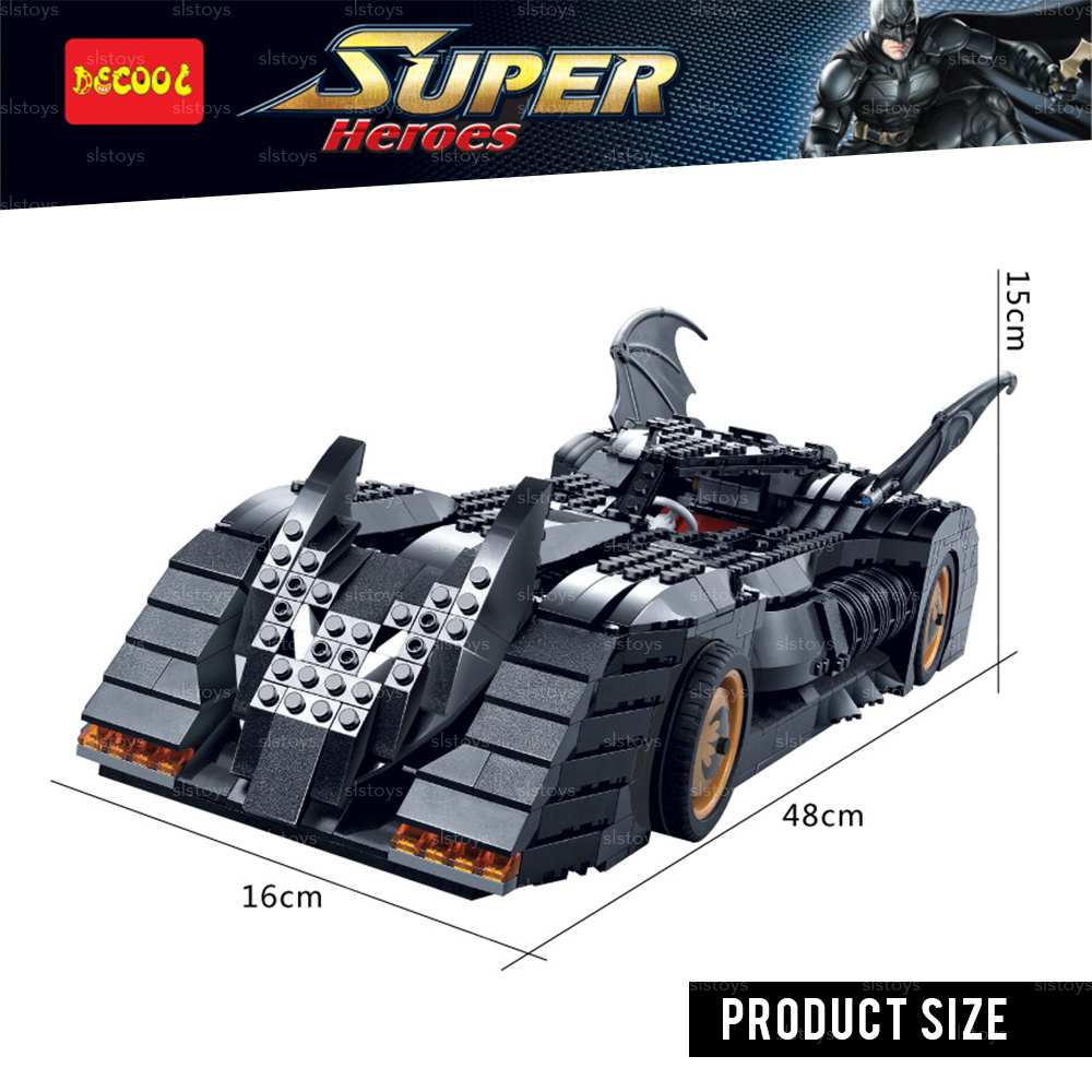 Buy Slstoys Decool Super Heroes 7116 The Ultimate Collection of Bat Chariots 1045+pcs | eRomman