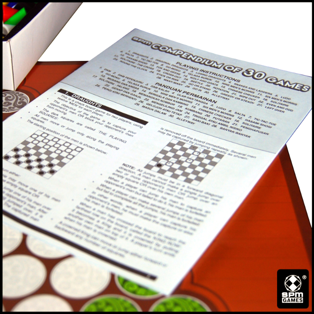 Buy Slstoys Compendium of 30 Games Board Game Brain Teaser Fun Family ...