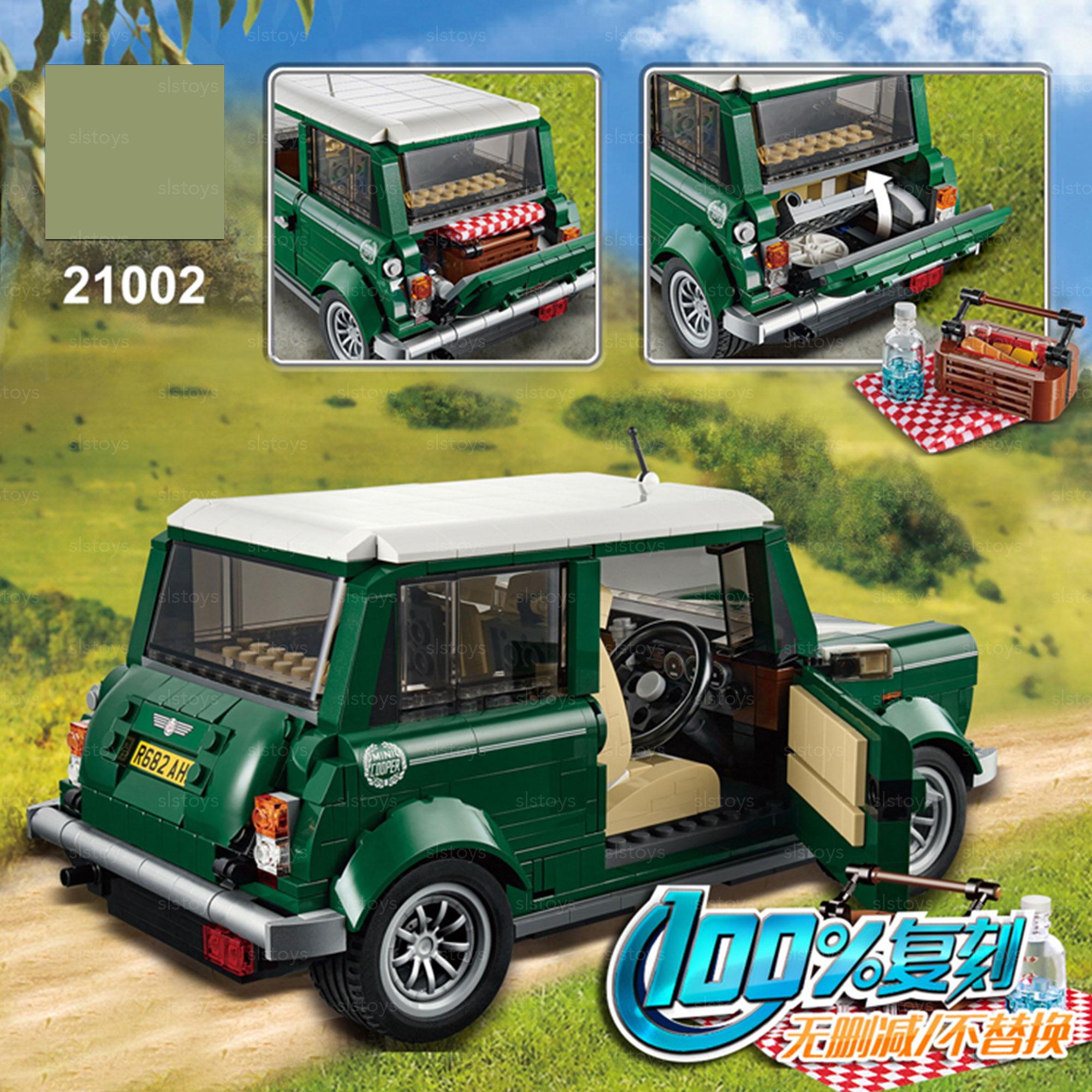 Buy Slstoys LP 21002 Creator Block Series No. City Car Mini Cooper ...