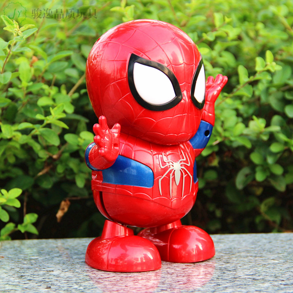 Buy Slstoys Dance Hero Spider Robot Dancing Super Hero Lights and Music ...