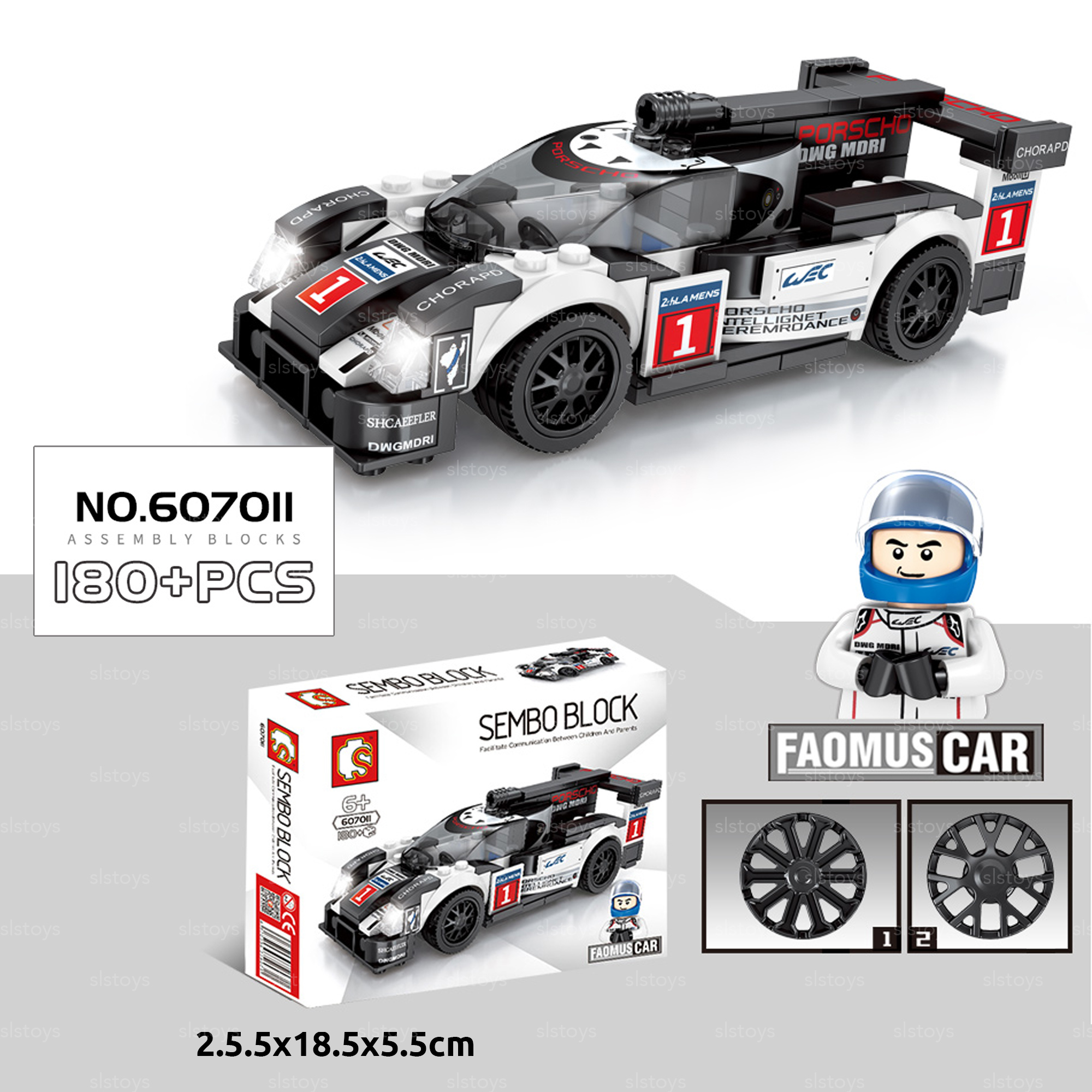 Buy Slstoys [Free Minifigure] Sembo Block 607009 607010 607011 607012 ...