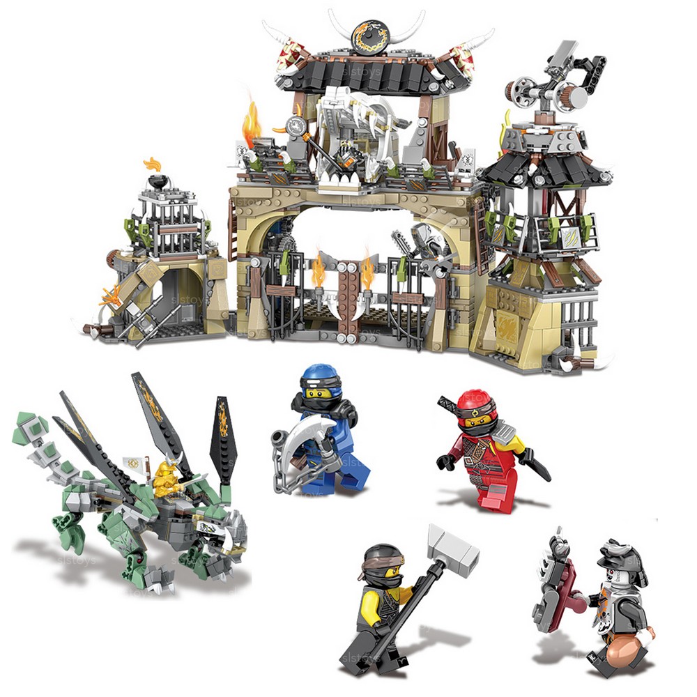 Buy Slstoys SY Sheng Yuan Ninja Series 1132 Ninja Warrior Armour Gate ...