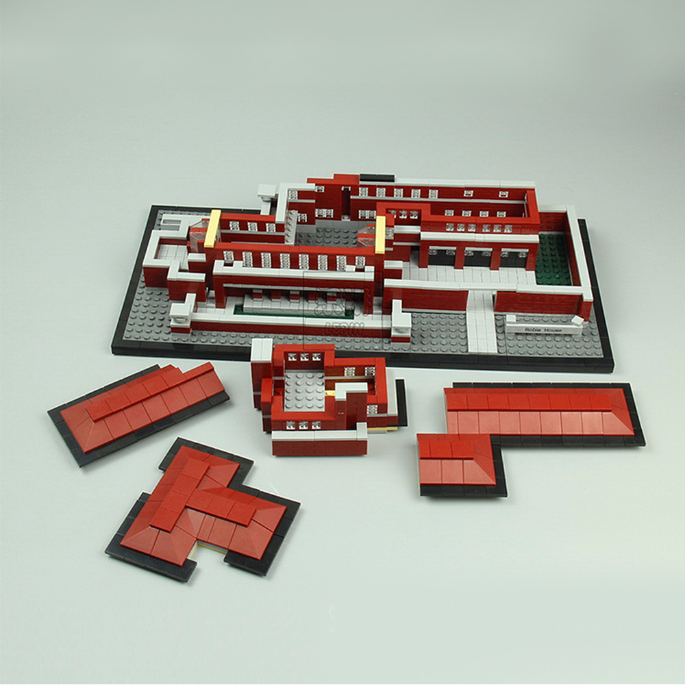 Buy Slstoys LP 17007 Architecture The Robie House Building Block Model ...
