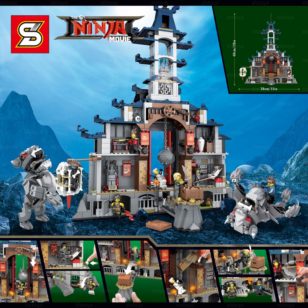 Buy Slstoys SY Sheng Yuan Ninja Series Ultimate Weapon Temple SY959 ...