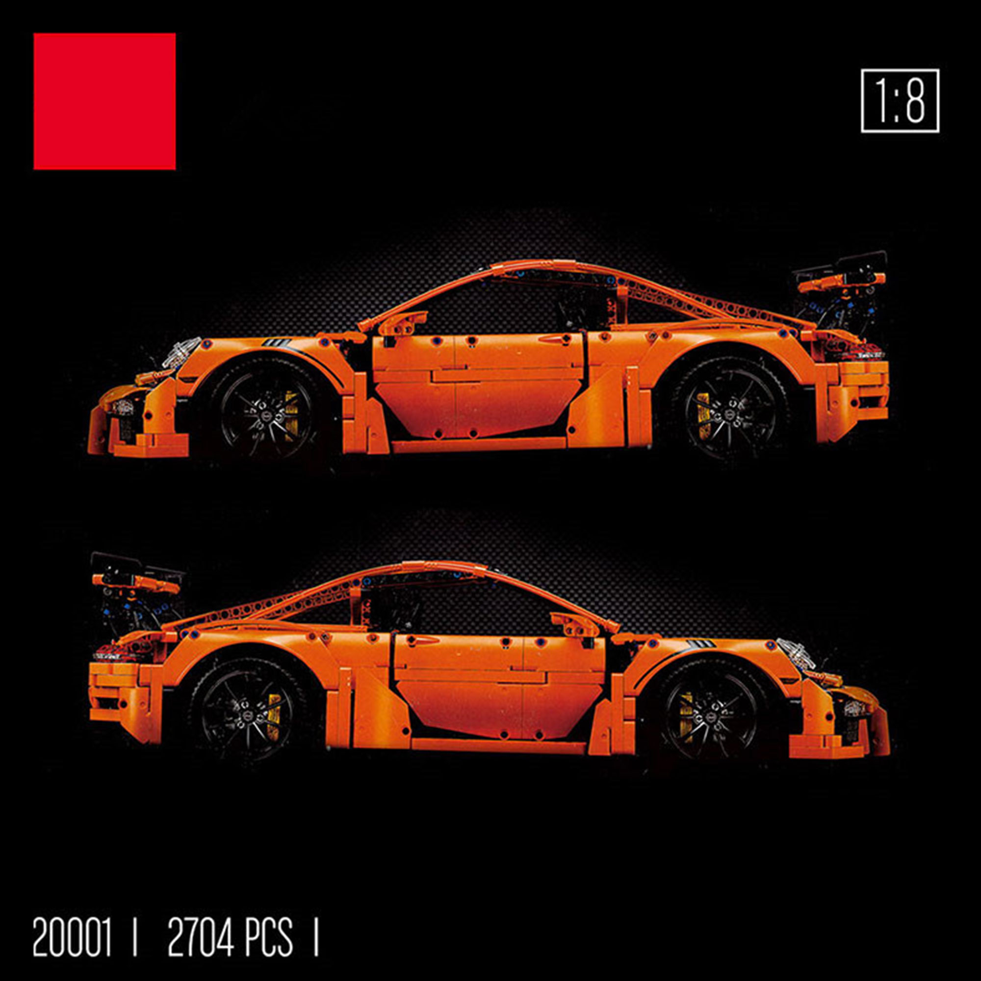 Buy Slstoys LP 20001 Technics Series Block 911 GT3 RS Model Cars ...