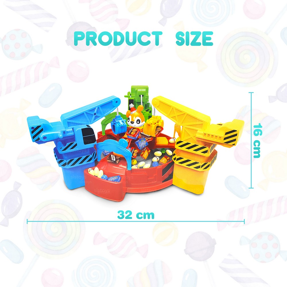 Buy Ssslstoys Battery Operated Candy Catcher Claw Machine Crane ...