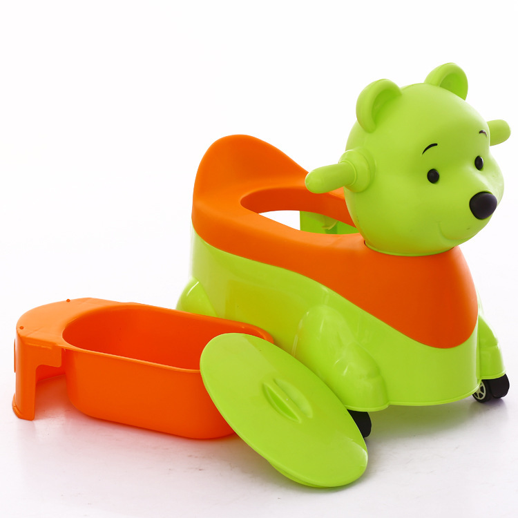 Buy Gdeal Kids Pooh Bear Ride On Potty Training Toilet Chair Children ...