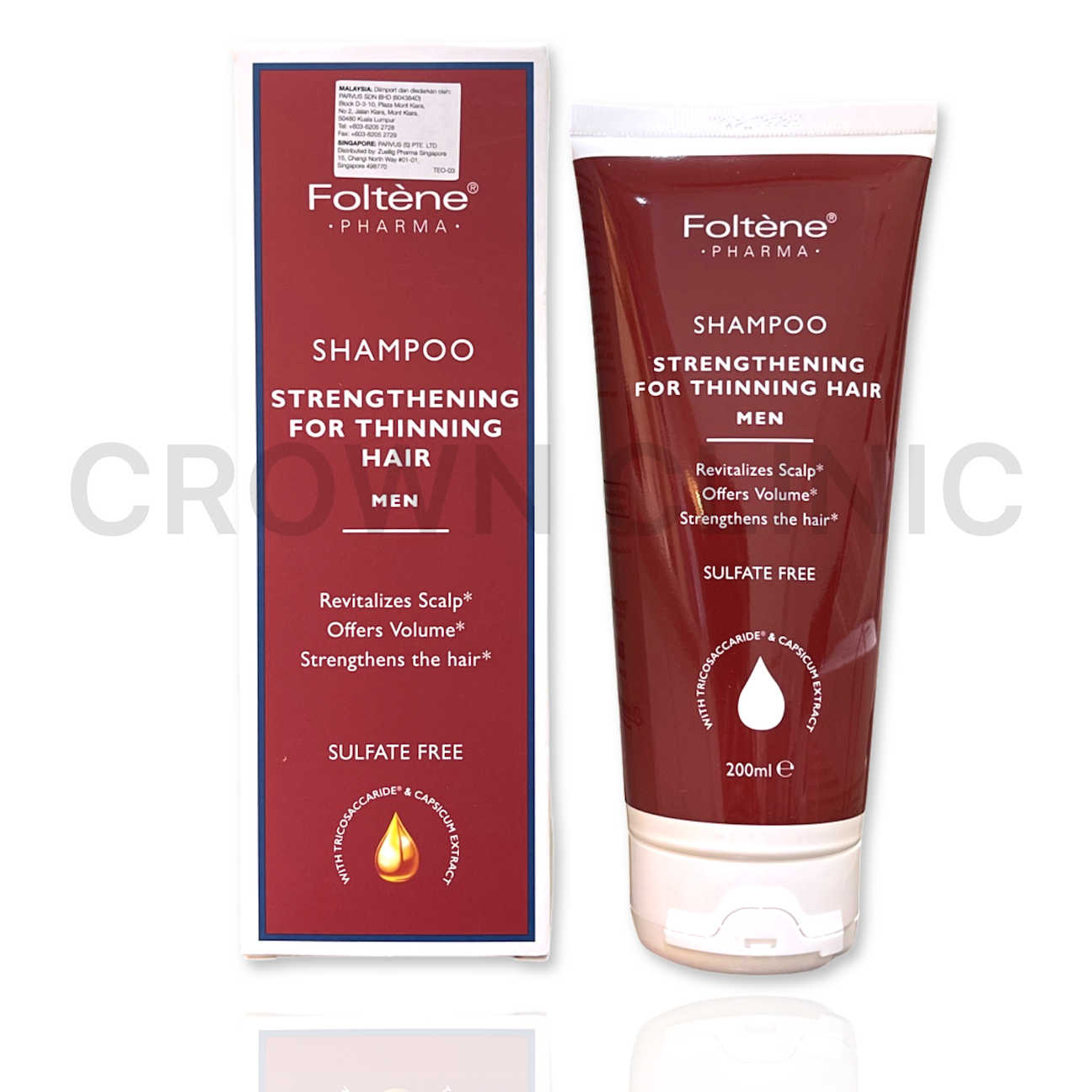 Buy Thinning Hair Shampoo for Men by Foltene Pharma | eRomman