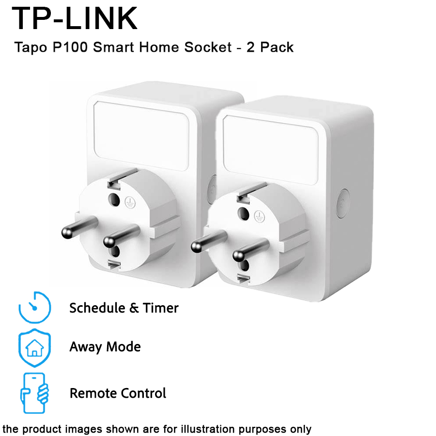 Buy Ipohonline TP-Link Tapo P100 - Mini Smart Home WiFi Wireless Power ...