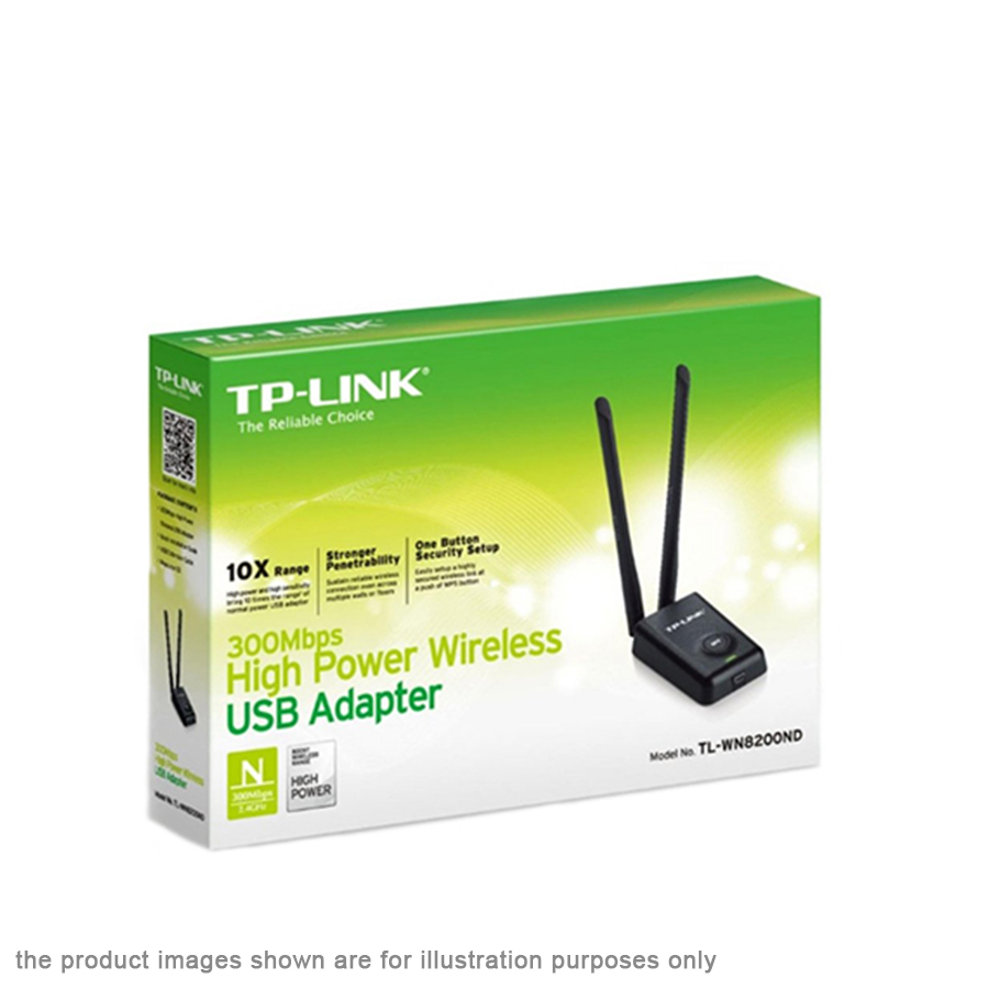 Buy Ipohonline TP-Link TL-WN8200ND 300Mbps High Power Wireless USB ...