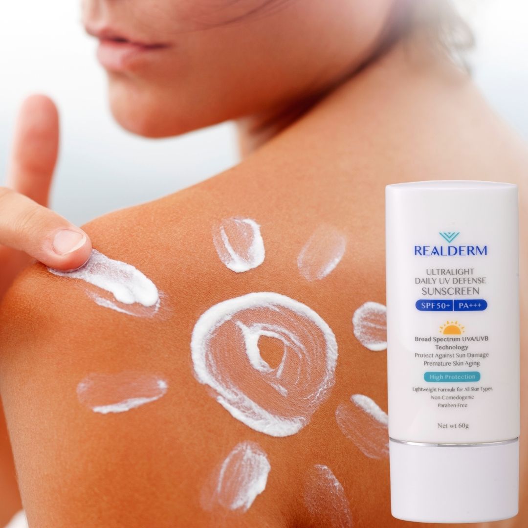 Buy Ultralight Sunscreen RealDerm SPF50+/PA+++ (60G) | eRomman