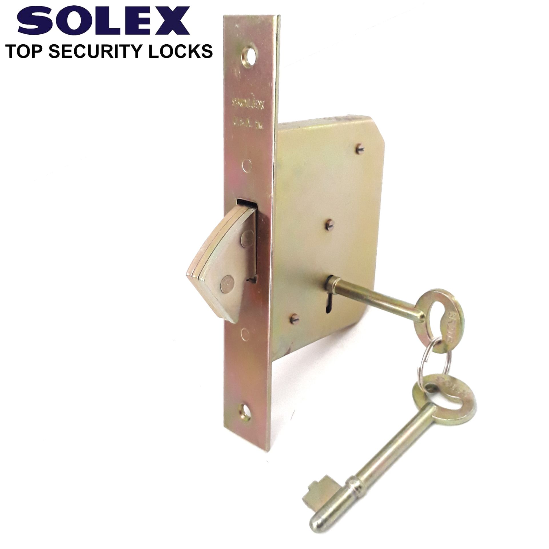 Buy Metrostarhardware SOLEX MORTISE STEEL HOOK LOCK FOR STEEL GRILL ...